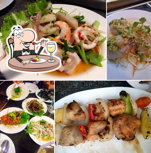 ชาวเลบุฟเฟ่ต์ทะเลเผา New restaurant, Ubon Ratchathani