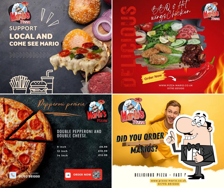 Mario's Pizza (Royal Wootton Bassett) in Swindon - Restaurant menu and ...