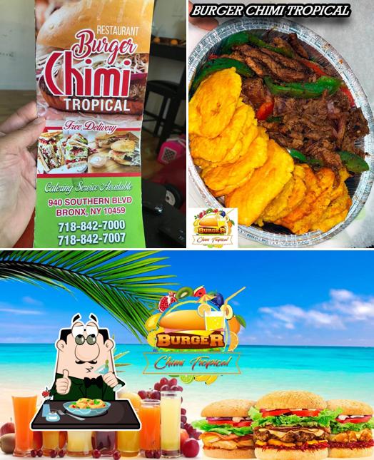 Burger Chimi tropical in New York City - Restaurant menu and reviews