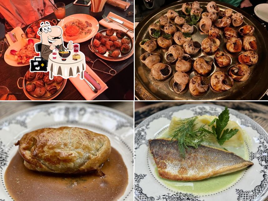 L'Escargot restaurant, Paris, 38 Rue Montorgueil - Restaurant menu and ...