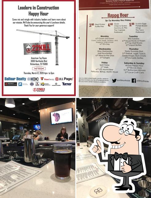 American Tap Room, Richardson - Restaurant menu, prices and reviews
