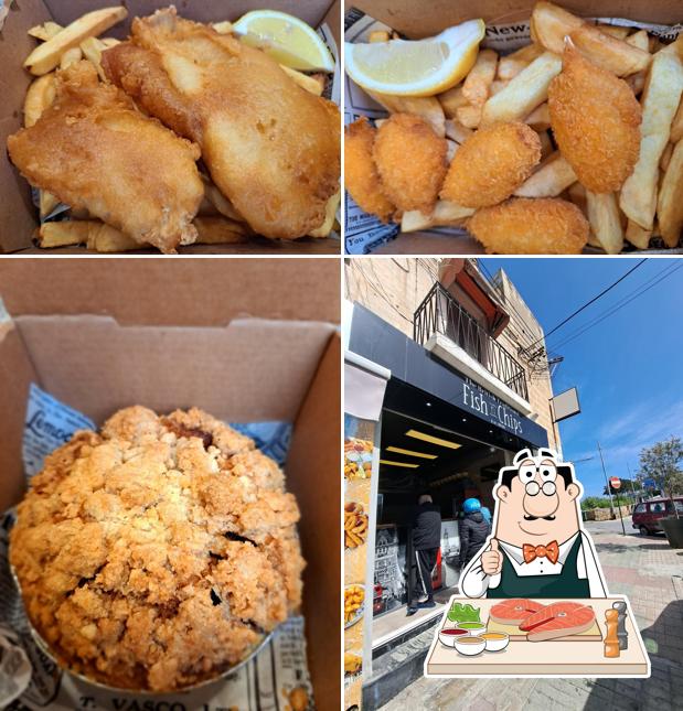 The British Traditional Fish N Chips (Fgura), Fgura - Restaurant menu ...