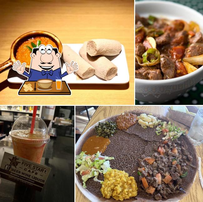 5 Star Café Eritrean & Ethiopian Restaurant, Denver - Restaurant menu ...