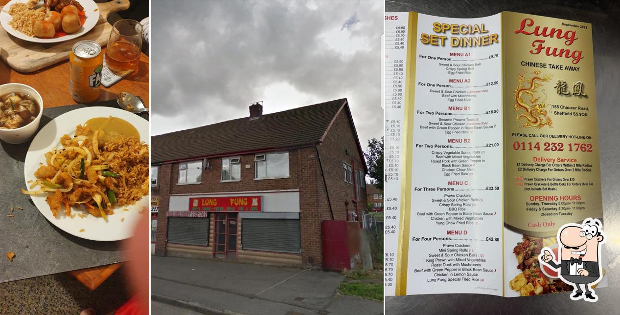 Lung Fung Chinese Takeaway, Sheffield - Restaurant menu, prices and reviews