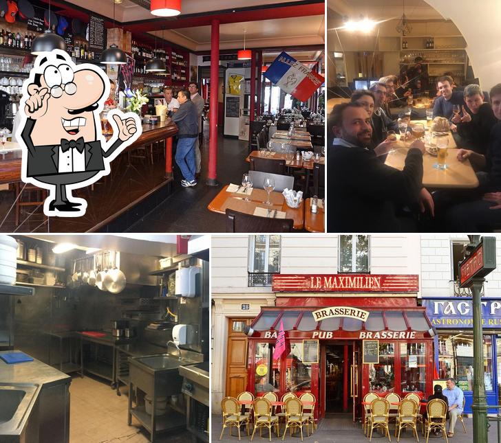 Le Maximilien restaurant, Paris, 28 Bd Diderot - Restaurant menu and ...
