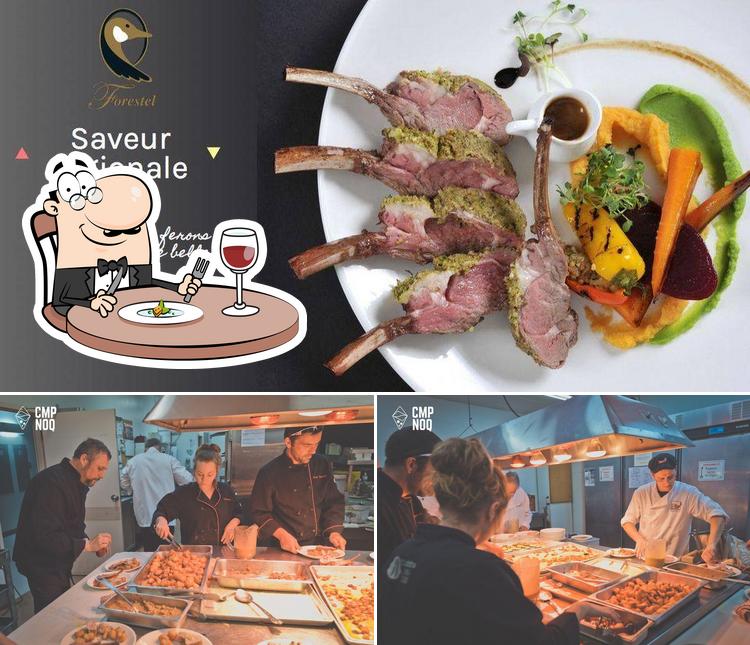 Hôtel Forestel in Val-d'Or - Restaurant menu and reviews
