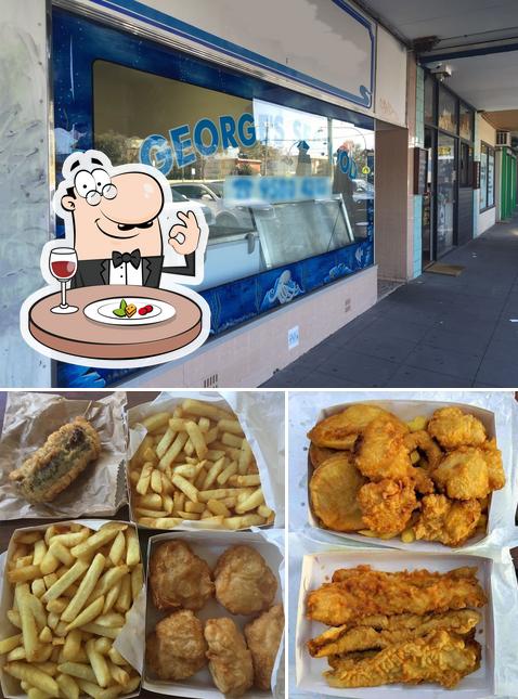 George's Seafood, Fish n Chips, Mordialloc - Restaurant menu, prices ...