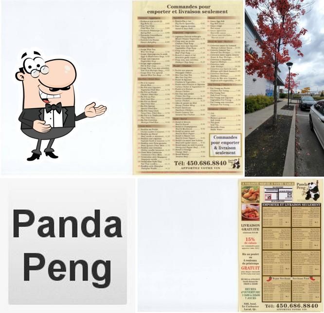 Panda Peng restaurant, Laval, 840 Blvd. le Corbusier - Menu du ...