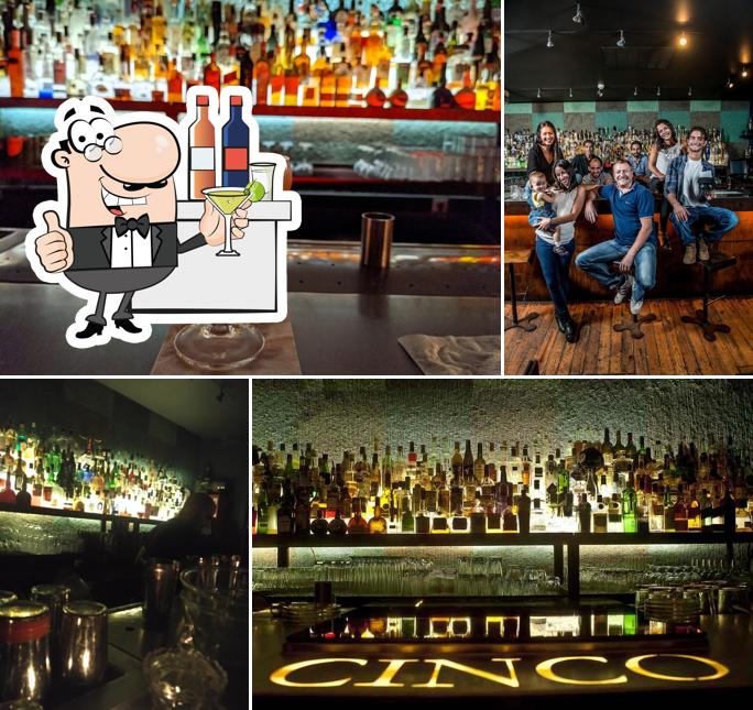 CINCO lounge pub & bar, Lisbon, R. Ruben A. Leitão 17A - Restaurant ...