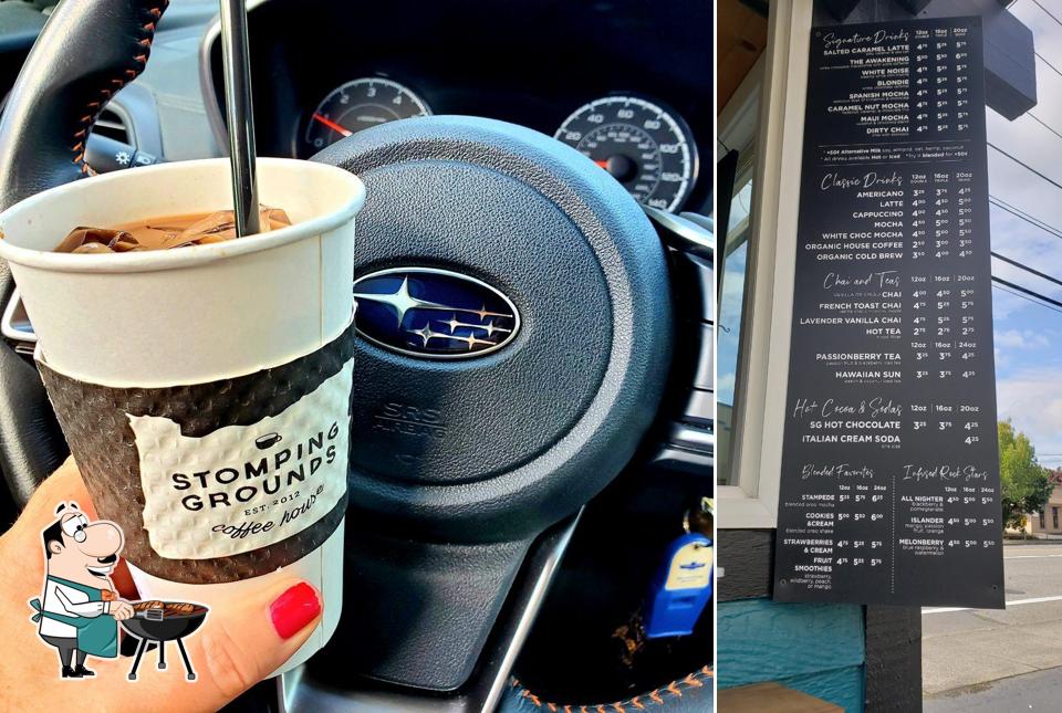 Stomping Grounds Coffee House: Drive Thru in Gresham - Restaurant menu ...
