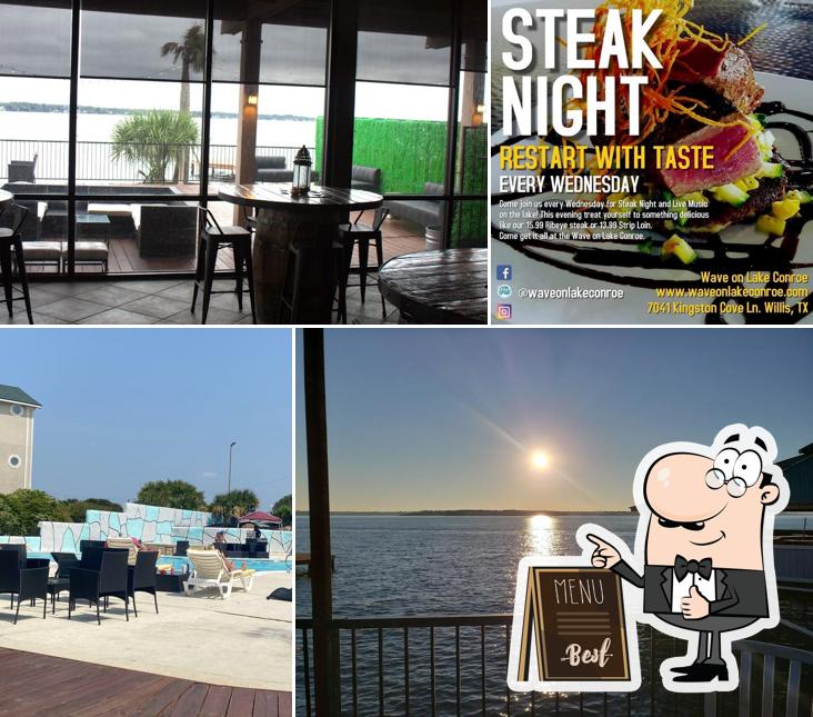 Wave on Lake Conroe in Conroe - Restaurant menu and reviews
