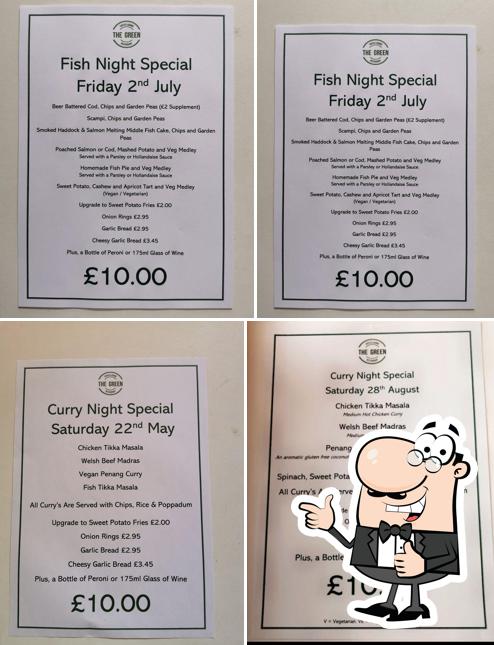 The Green in Caerleon - Restaurant menu and reviews