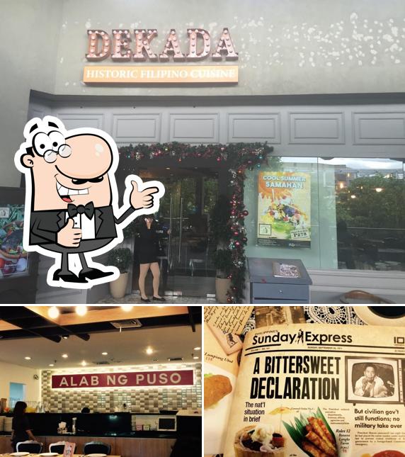 Dekada Historic Filipino Cuisine, Quezon City - Restaurant menu, prices ...