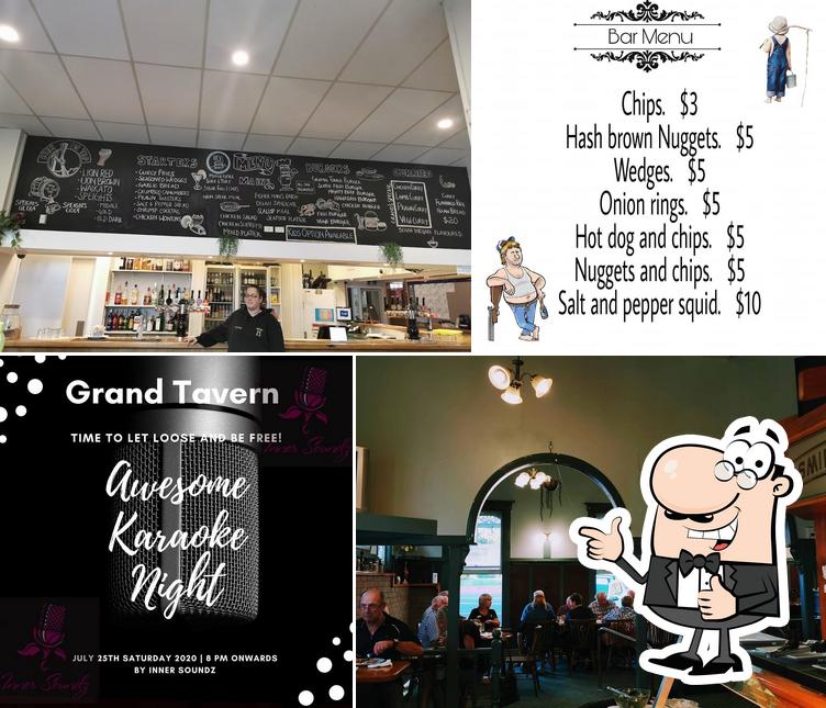 The Grand Tavern, Te Aroha - Restaurant menu, prices and reviews