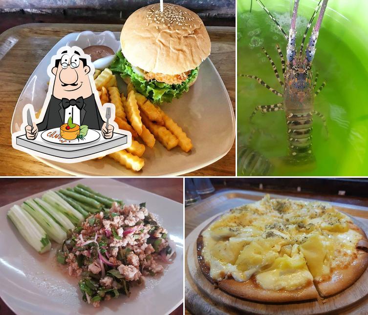 悬崖餐厅 Diamond Cliff Beach, Chinese version restaurant, Krabi Noi ...