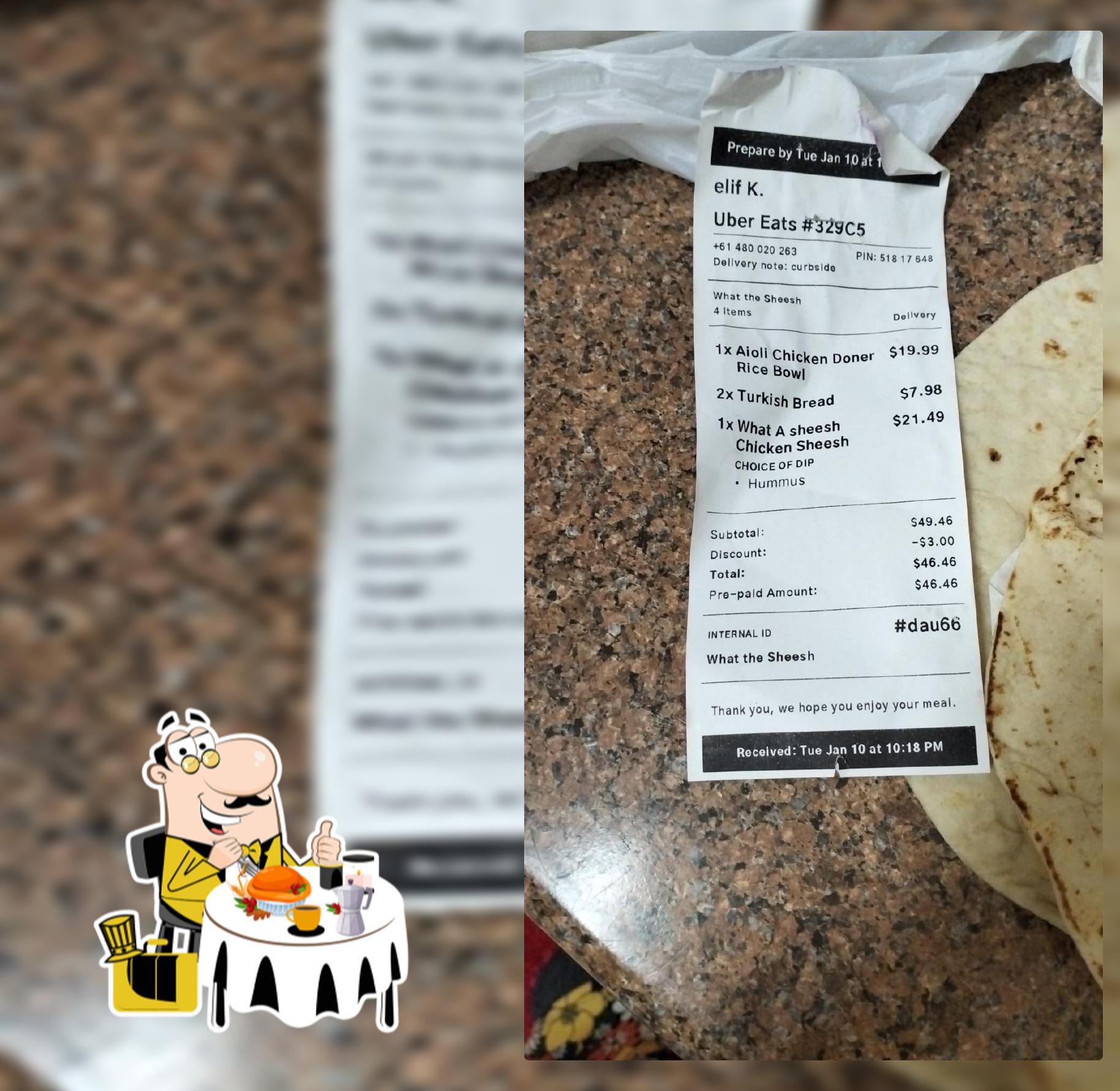What The Sheesh, Parramatta - Restaurant menu, prices and reviews