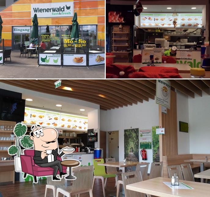 Wienerwald fast & fresh restaurant, Vienna, Wagramer Str. 195 ...