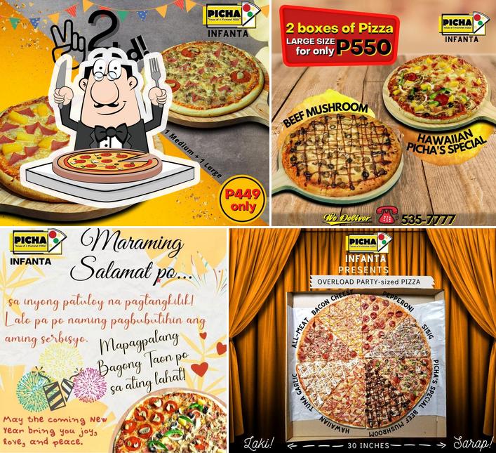 Picha "House of 8 Flavored Pizza", Infanta - Menú del restaurante ...