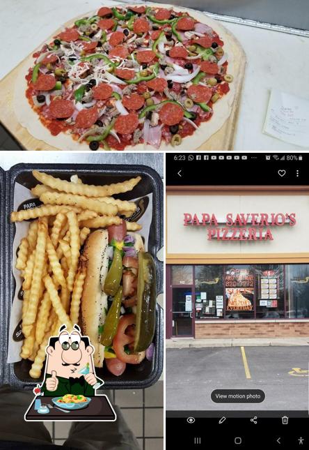 Papa Saverio's Pizzeria, 2380 S Eola Rd in Aurora - Restaurant menu and ...