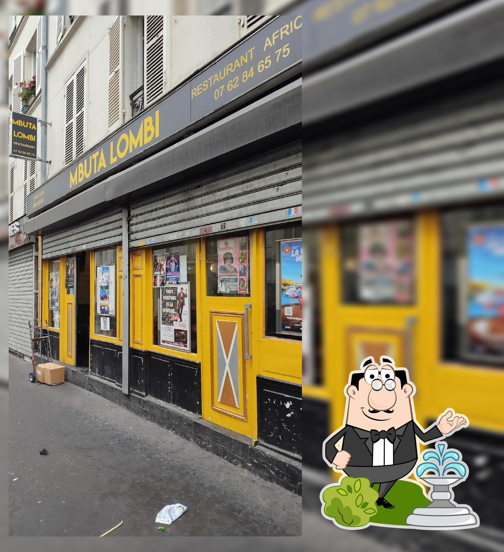 MBUTA LOMBI, Paris, Marcadet - Poissonniers (métro de Paris) - Menu du ...