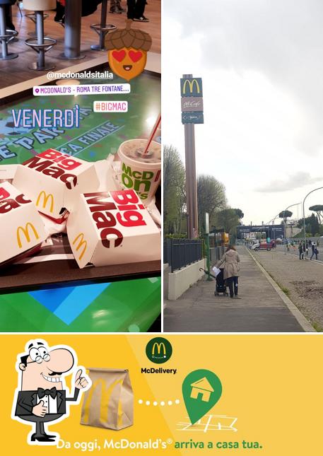 McDonald's restaurant, Rome, Via delle Tre Fontane - Restaurant reviews