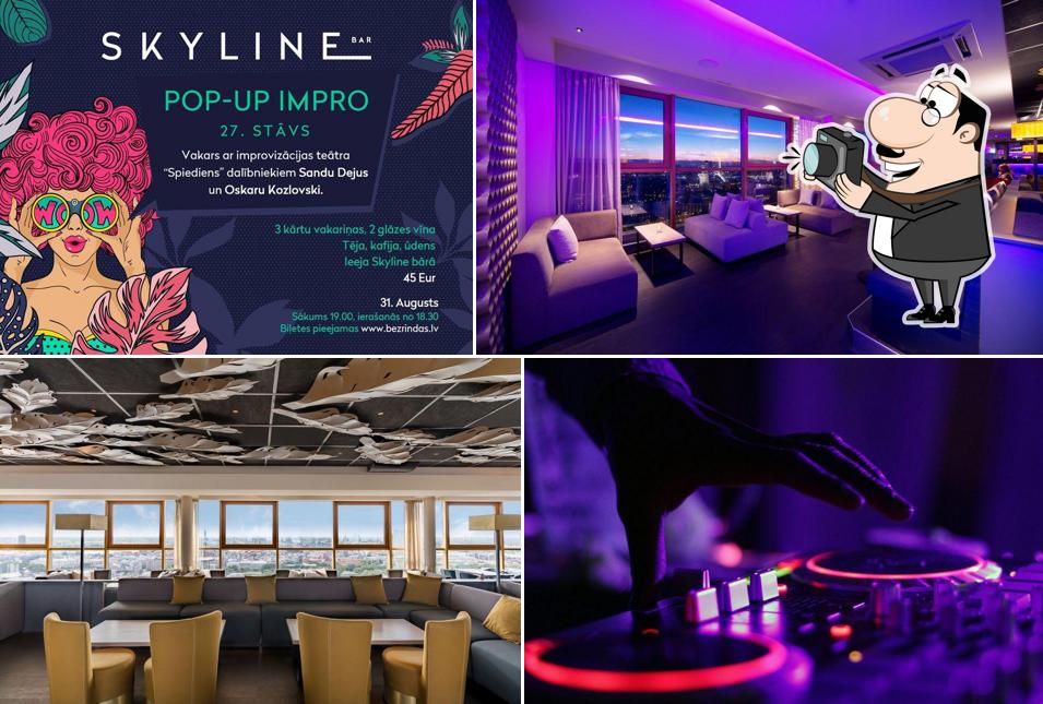Skyline bar, Riga - Restaurant menu and reviews