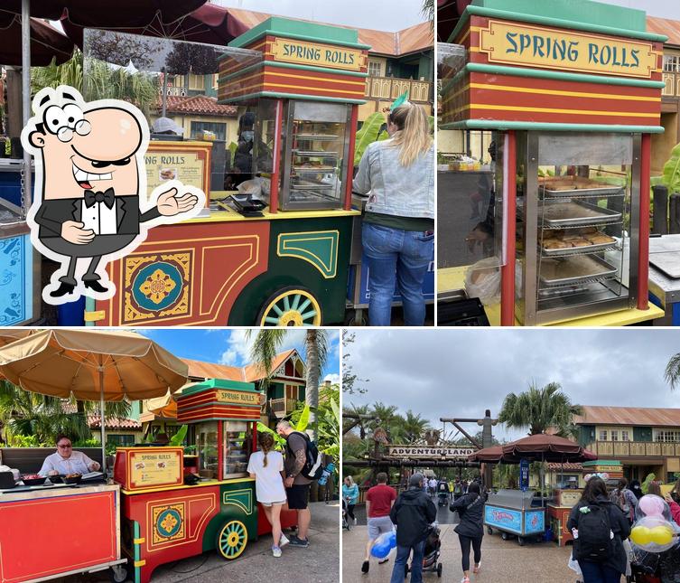 Adventureland Spring Roll Cart in Orlando - Restaurant reviews