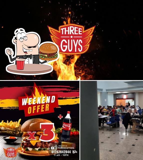 Three Guys restaurant, New Cairo City - Restaurantspeisekarten und ...