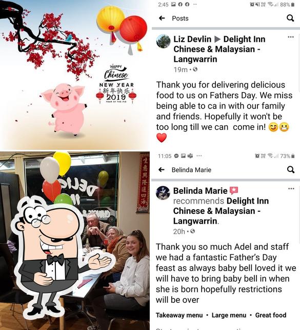 Delight Inn, Langwarrin - Restaurant menu, prices and reviews