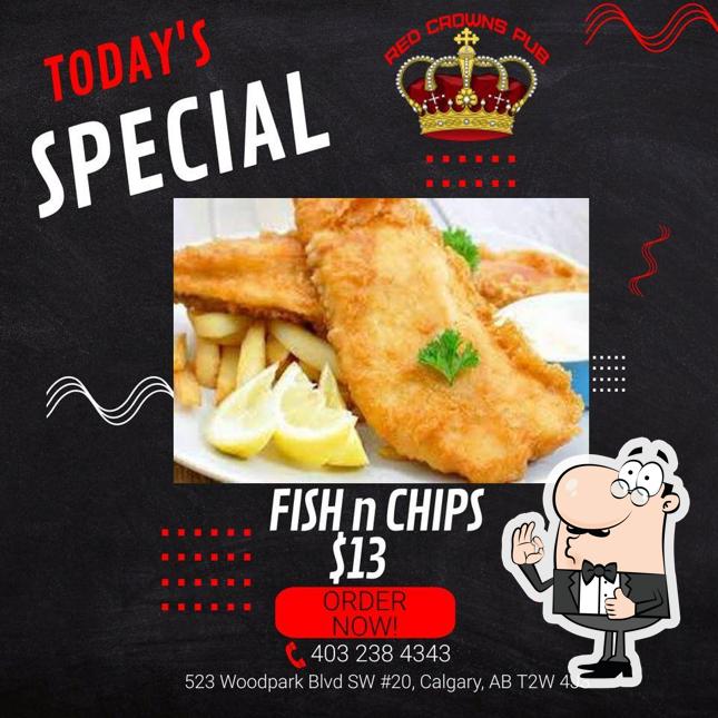 Red Crowns Pub, 523 Woodpark Blvd SW #20 in Calgary - Restaurant menu ...