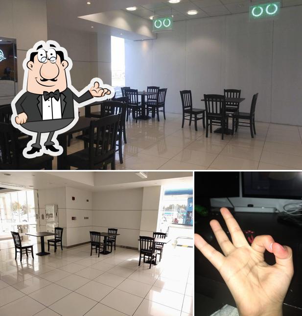 Seashell Bain Al Jesrain cafeteria, Abu Dhabi, Inside ADNOC Service ...