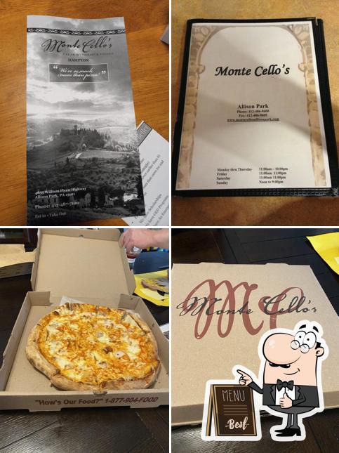 Monte Cellos Hampton in USA - Restaurant menu and reviews