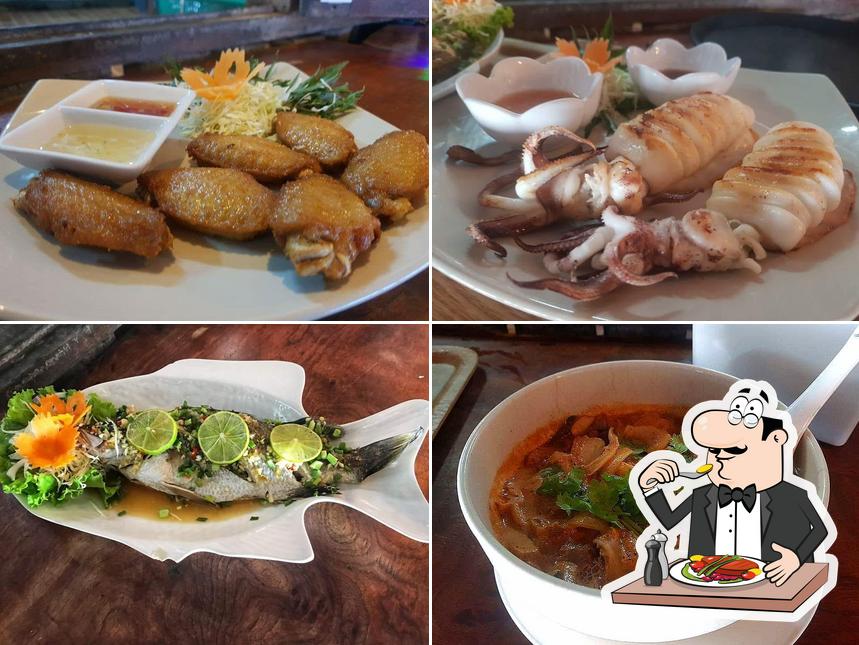 悬崖餐厅 Diamond Cliff Beach, Chinese version restaurant, Krabi Noi ...