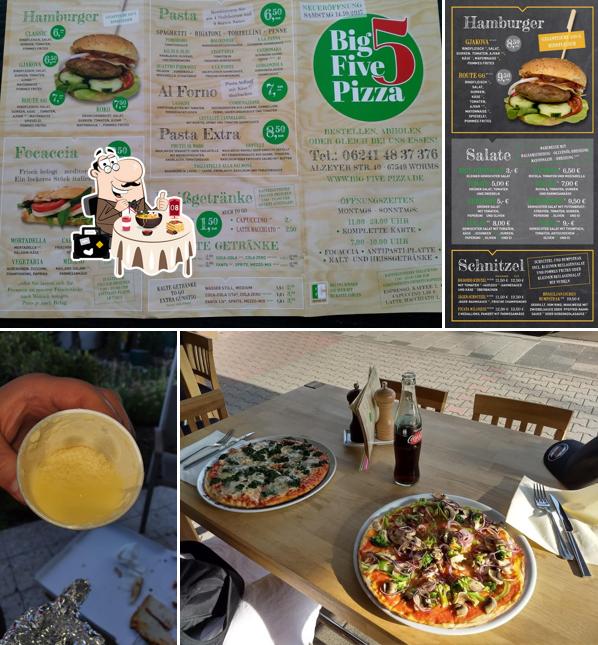 Big Five Pizza Worms, Worms - Menu du restaurant et commentaires