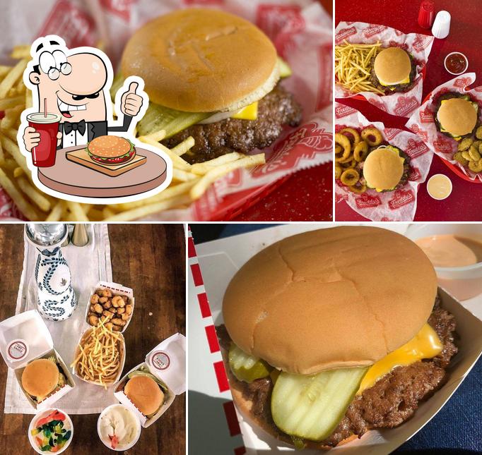 Freddy's Frozen Custard & Steakburgers, 2305 N Glenstone Ave in ...