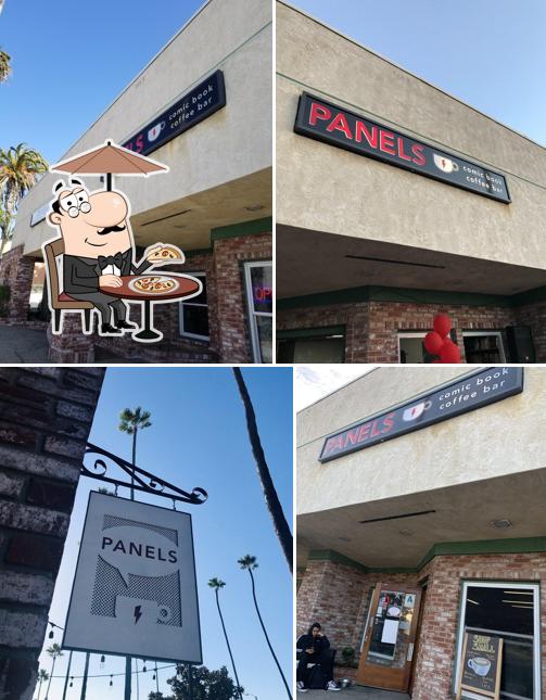 Panels Comic Book Coffee Bar, Oceanside - Restaurant menu, prices and ...