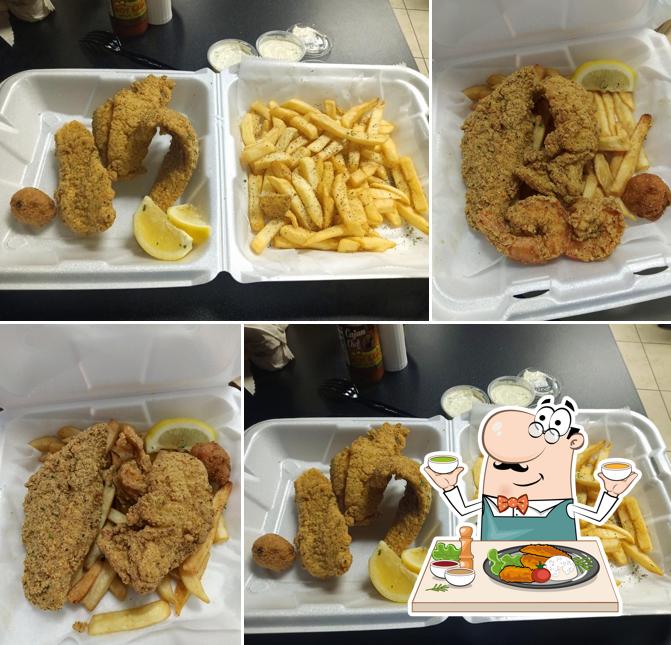 Catfish Station, 9344 Jones Rd Suite O in Houston - Restaurant menu and ...