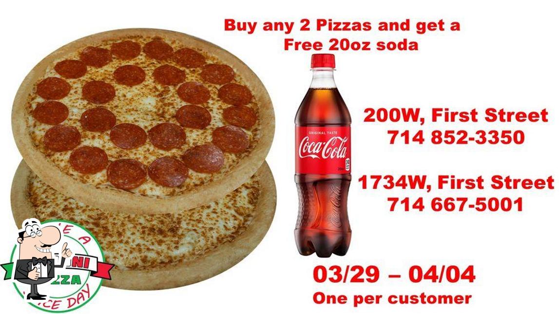 Peroni Pizza, 1734 W 1st St in Santa Ana - Restaurant menu and reviews