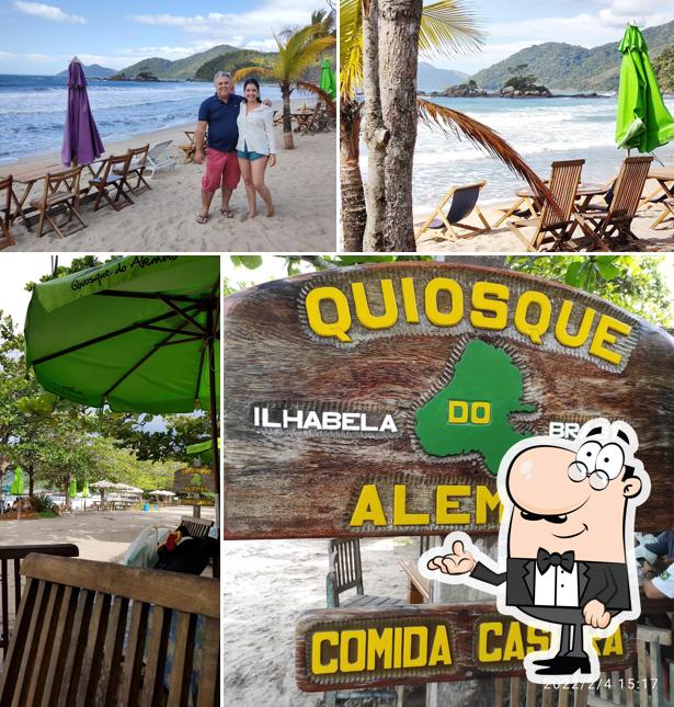 Quiosque do Alemão restaurante, Brasil, Praia de Castelhanos - Menu do ...