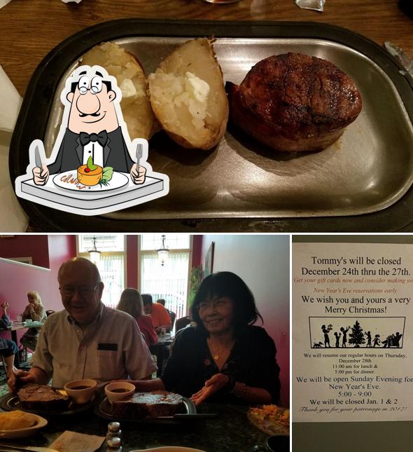 Tommy's Central Street Steakhouse in Springfield - Restaurant menu and ...