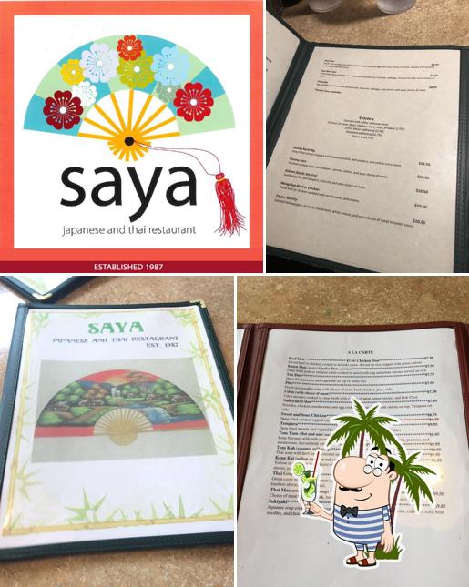Saya Restaurant, Kent - Restaurant menu, prices and reviews