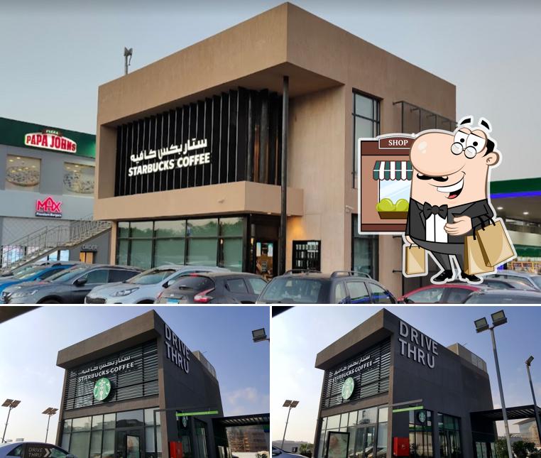 Starbucks, New Cairo City, Emirates Gas Station -2 Inside - Restaurant ...