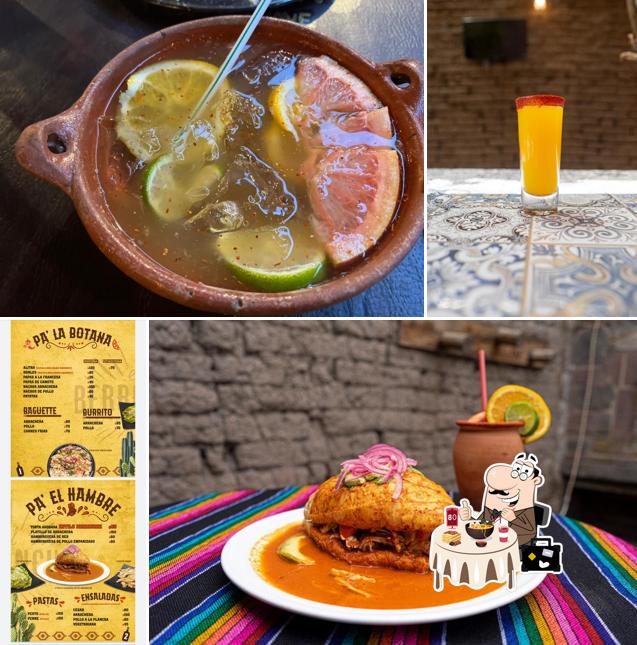 El Berrinche Restaurant-Bar, Capilla de Guadalupe - Menú del ...