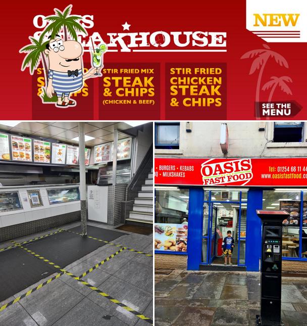 Oasis Fast Food TakeAway in Blackburn - Restaurant menu and reviews