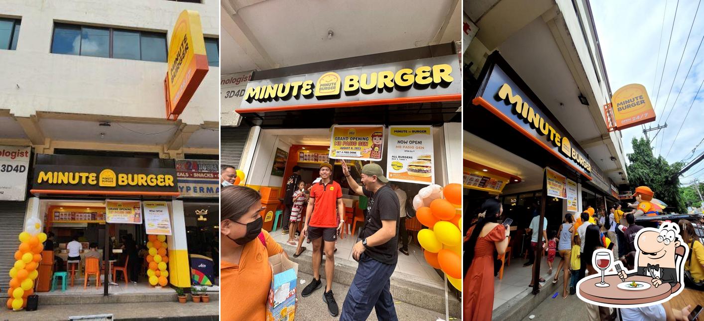 Minute Burger Pasig City General Hospital, Pasig - Restaurant menu ...