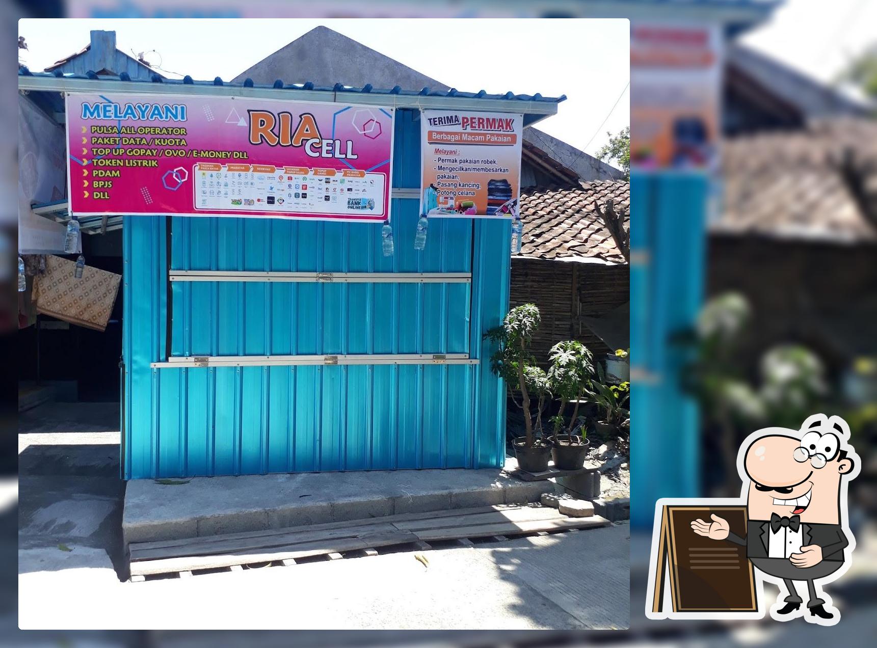 PERMAK PAKAIAN WARUNG BIRU aneka bakaran RIA CELL, Kendal - Menú del ...