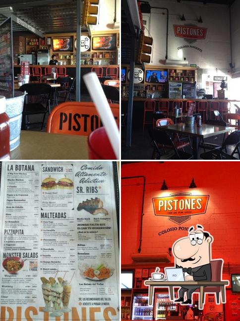 Pistones Food and Drink Garage, Hermosillo - Menú del restaurante ...