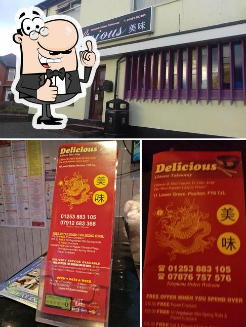 Delicious Chinese Takeaway, Poulton-le-Fylde - Restaurant menu, prices ...