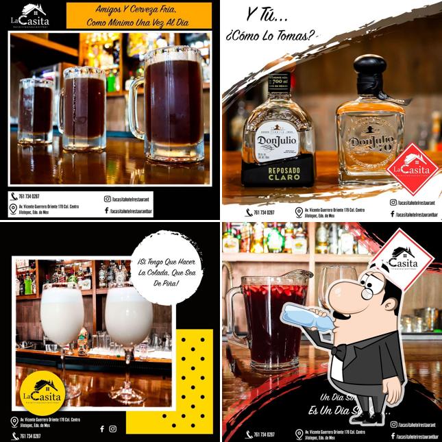 Hotel Restaurante Bar La Casita, Jilotepec de Molina Enríquez - Menú ...