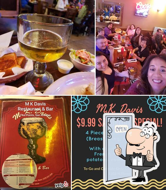 M.K. Davis Restaurant in San Antonio - Restaurant menu and reviews